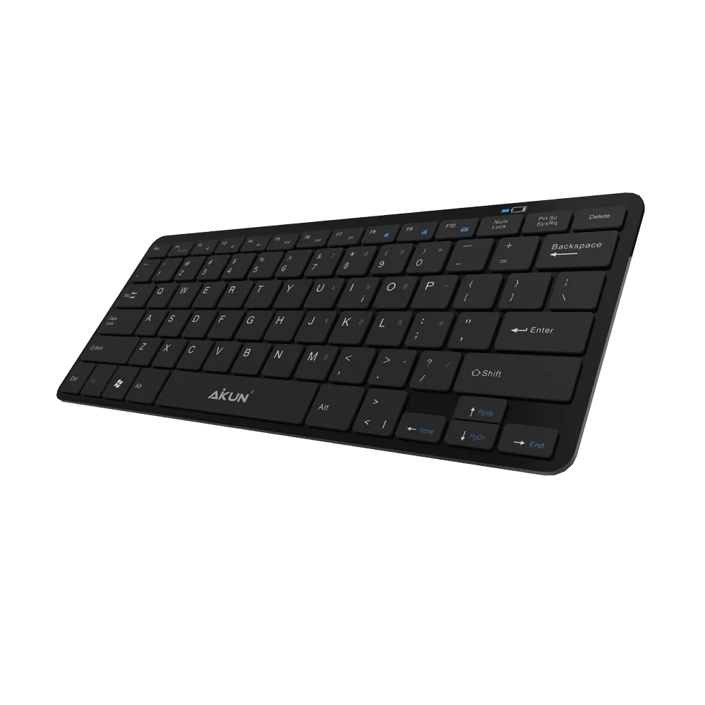Wireless Cordless Thin Keyboard with Scissors Type Structure