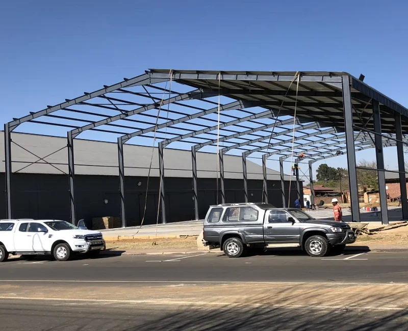 Kenya Steel PEB Structural Shed, for Warehouse,Industrial PEB Pre ...