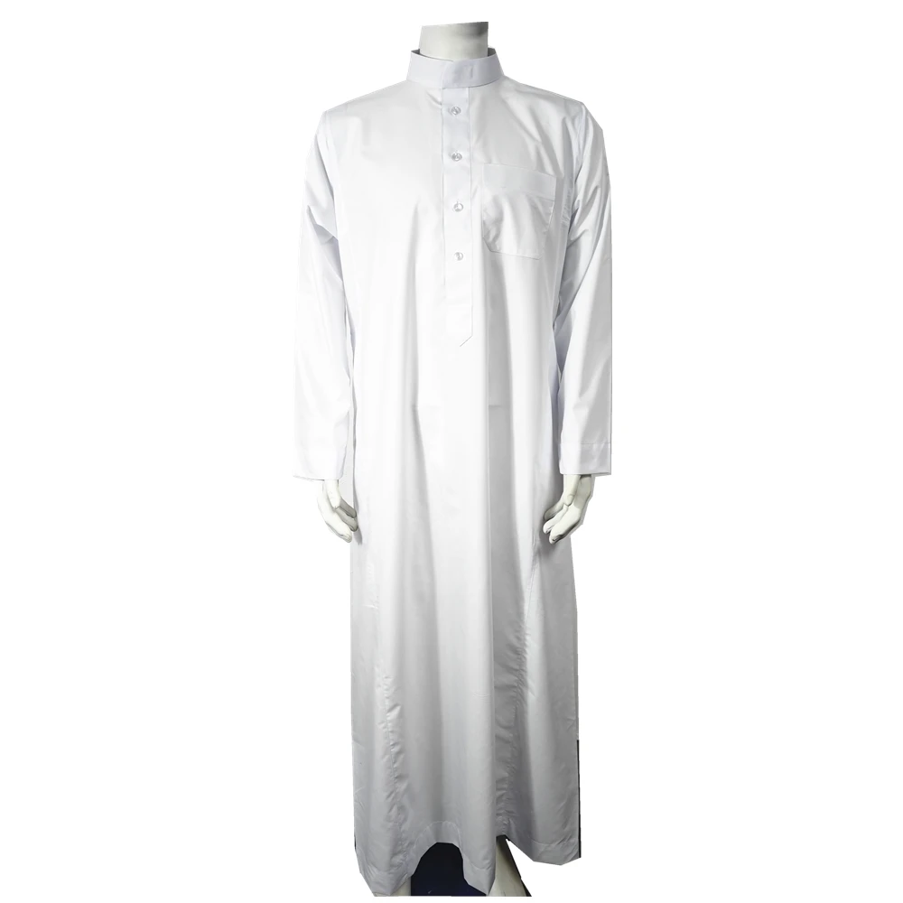 Shop Our Saudi Style Thobe - Solid Color Islamic Men's Abaya