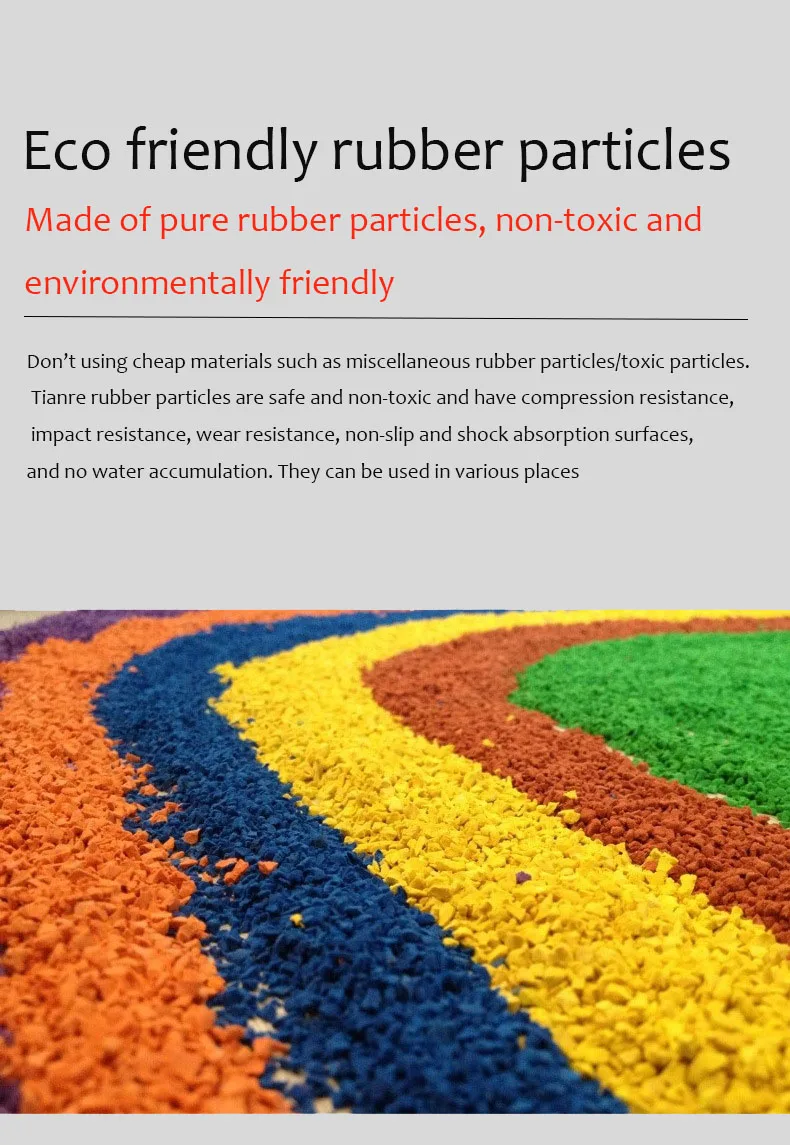 Rubber Floor Panels for Commercial Use Easy-Clean Interlocking Design ...