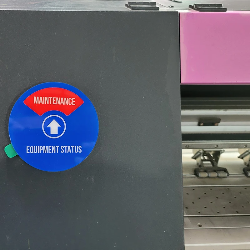 Machine Tag - Current Status Image for Equipment Management