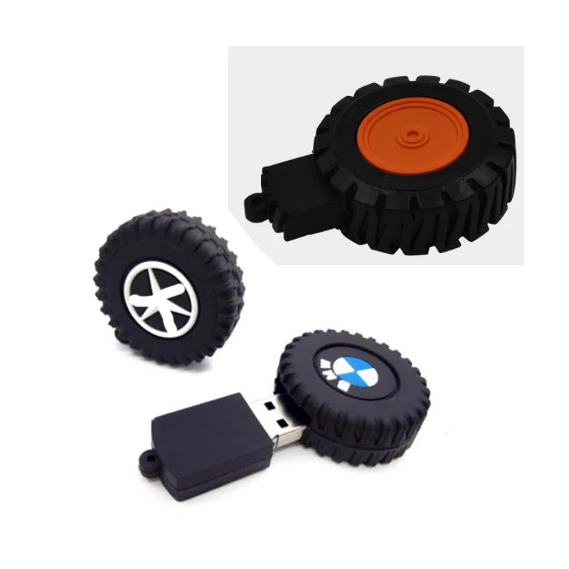 Custom Shape Usb Stick Wheel Shape Usb Flash Drive Tyre Shape Usb With ...