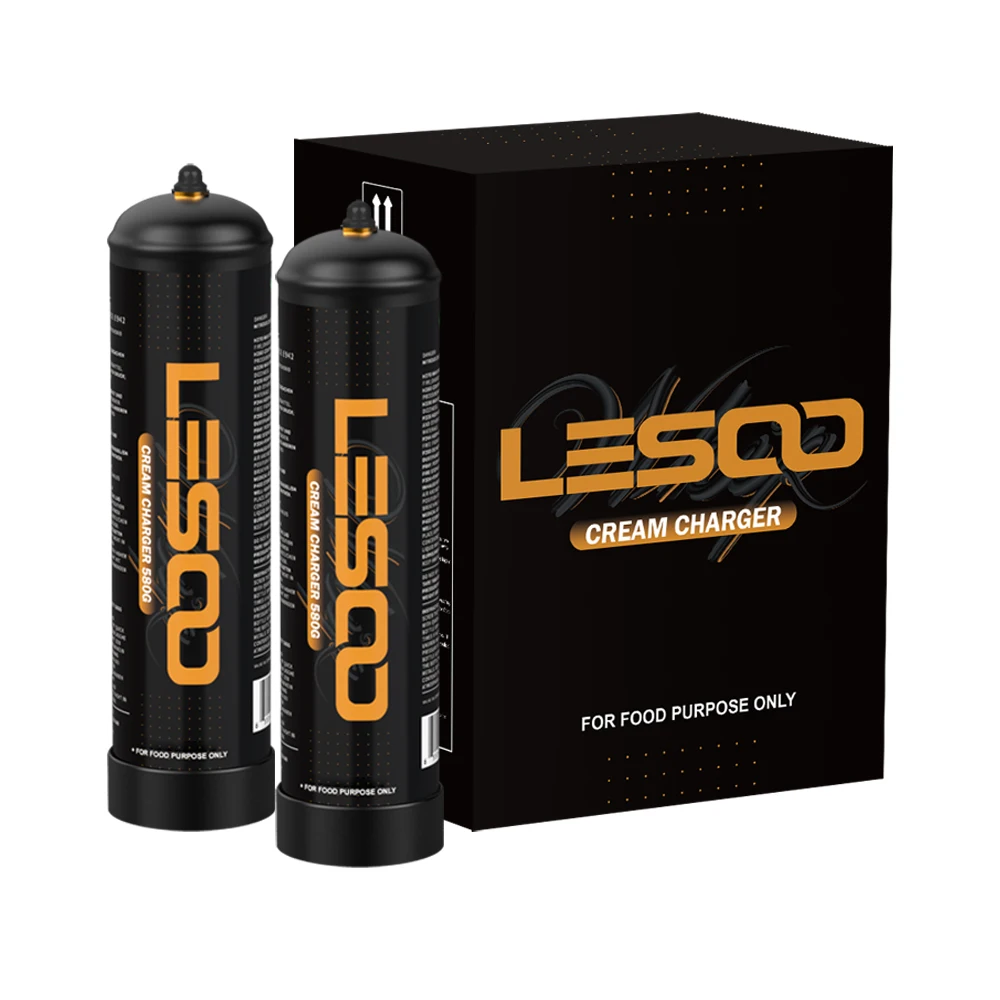 Lesoowhip Food Grade 0.95l Cream Chargers 580g Whipped Cream Charger ...