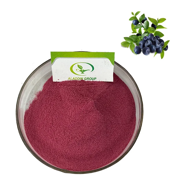 Gmp Hot Selling Blueberry Powder Blueberry Fruit Juice Powder - Buy ...