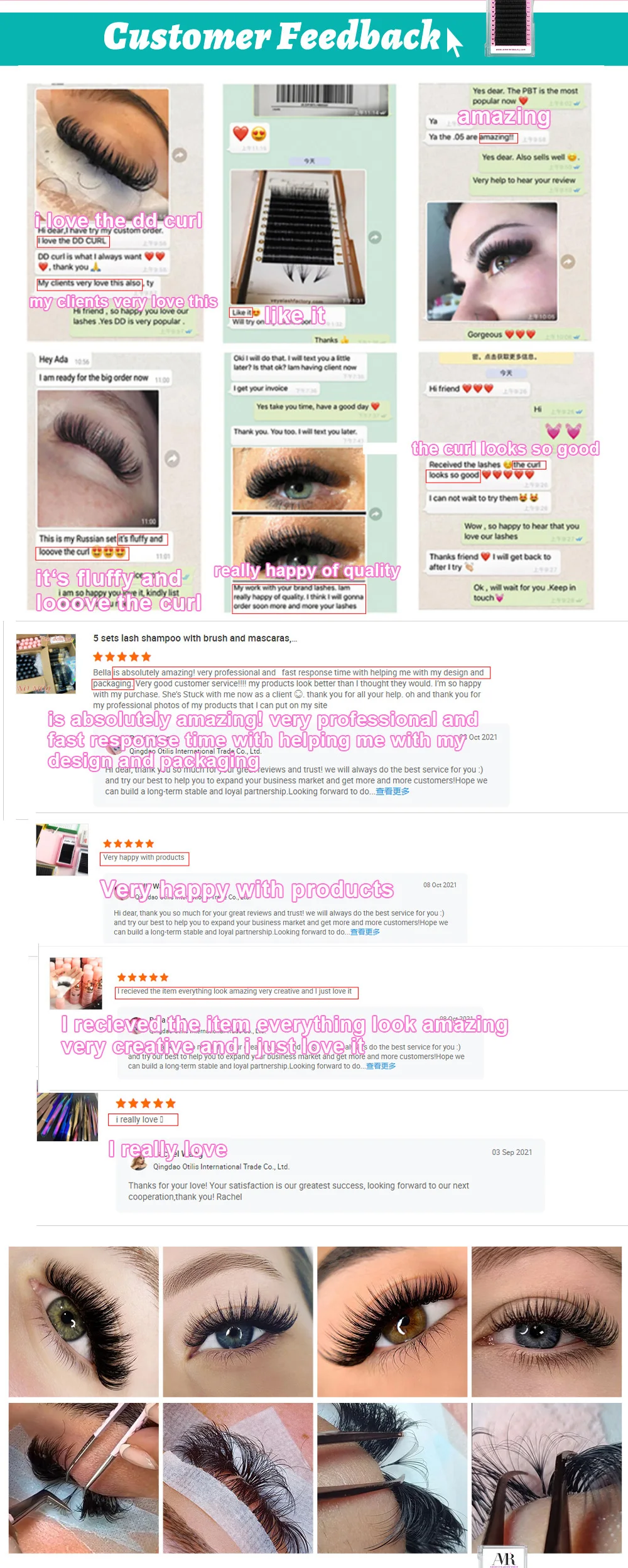 Lash Factory Wholesale Vendor - Professional Eyelash Extensions