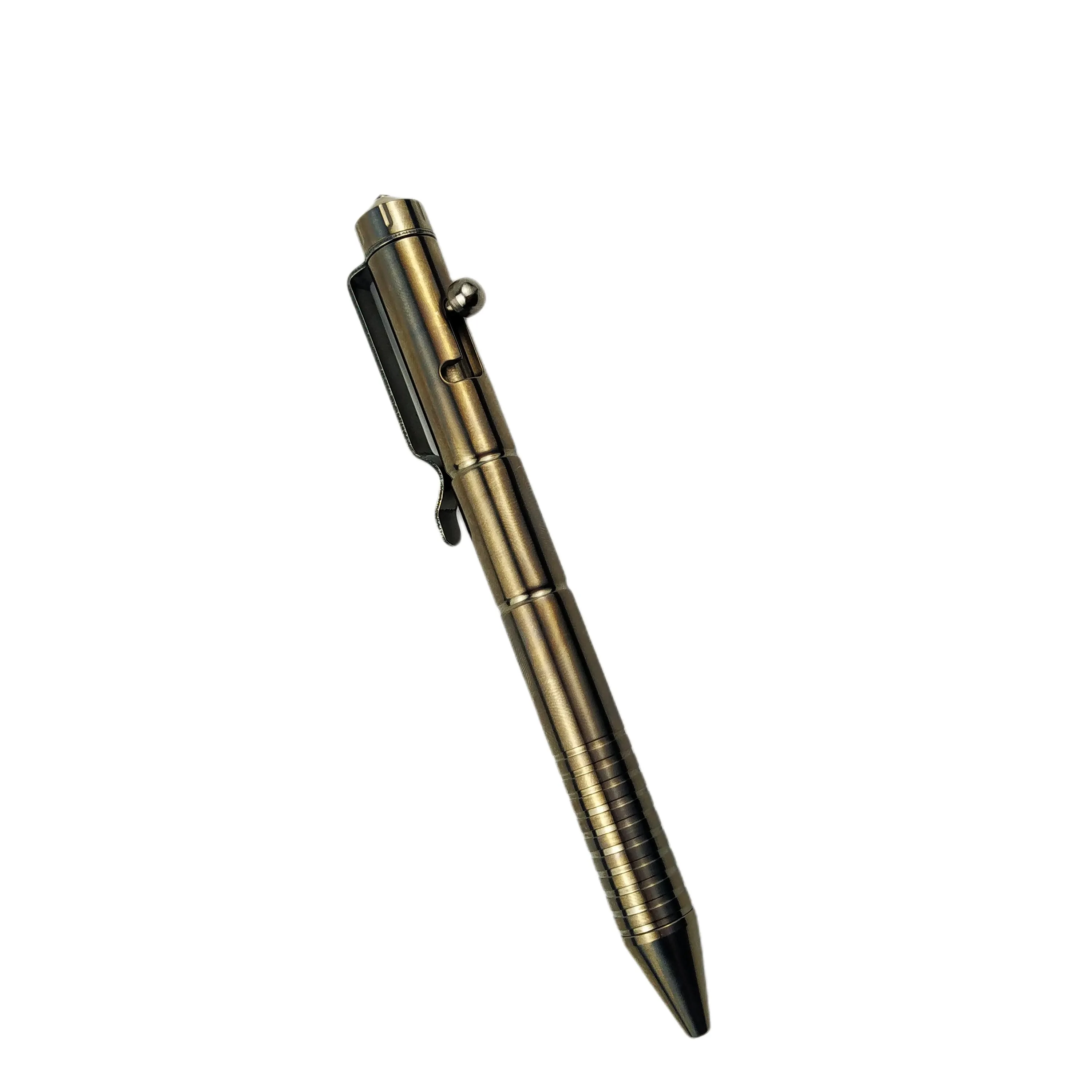 Outdoor Gift Titanium Gun Metal Bolt Action Ballpoint Pen - Buy Gun ...