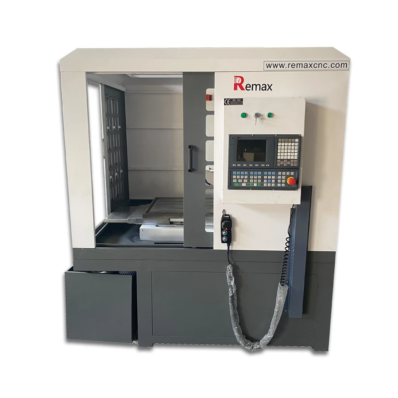 5 Axis 6060 Machining Cnc Milling And Engraving Machine Full Enclosed ...