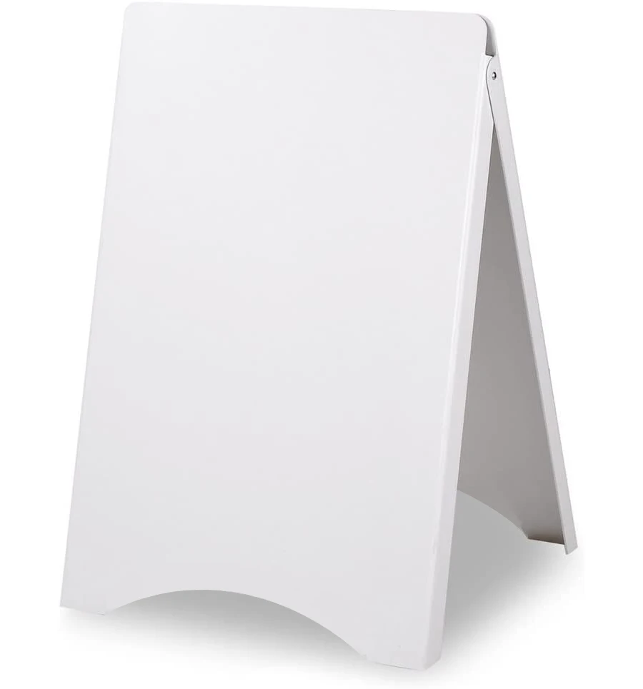 Outdoor Advertising Board A Frame Pvc Double Side Sidewalk Display Sign ...