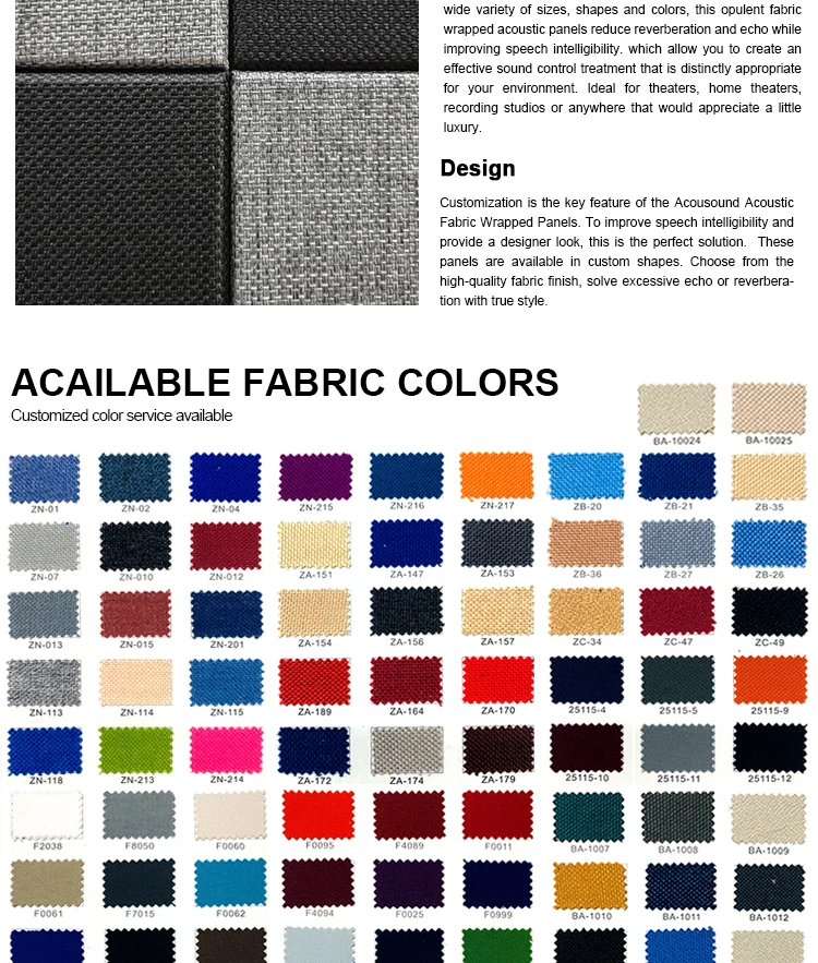 Sound Proof Wall Panels Fabric Panels 3d Decorative Acoustic Panels ...