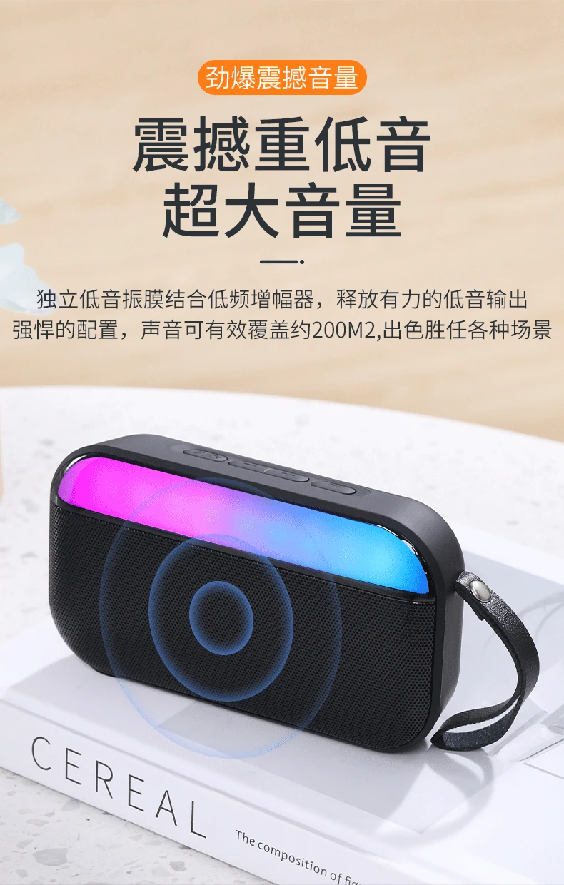 BS56D Wireless Speaker New Wireless Subwoofer Card Insertion Portable ...