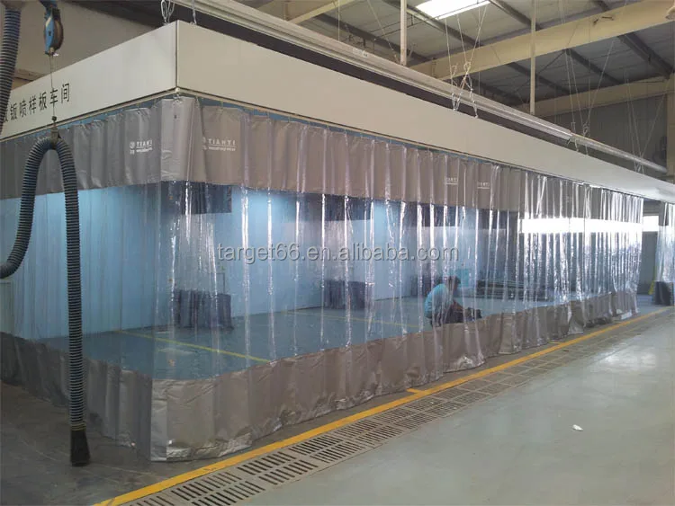 PVC Curtain Prep Station - Ideal for Car Painting Cabine
