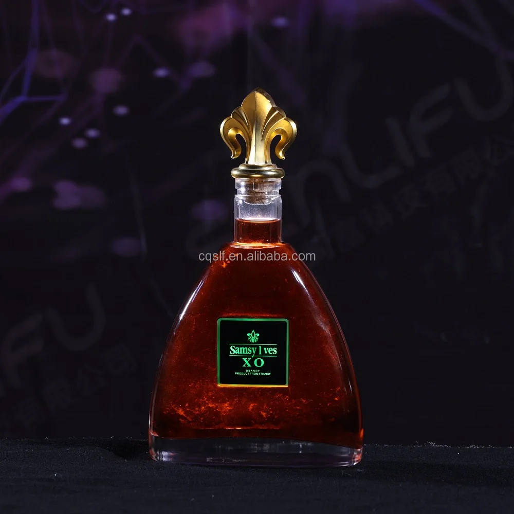 Custom 3m Brandy Label Sticker El Glow Sticker Waterproof Glow Wine ...