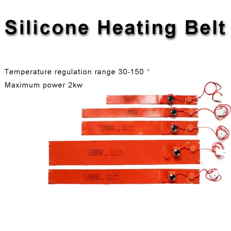 Customizable Electric Oil Drum Silicone Heating Belt