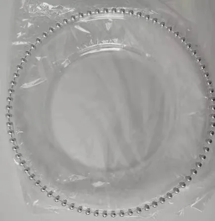 Wholesale 13 Inch Plastic Clear Underplates Gold Charger Plates Wedding ...