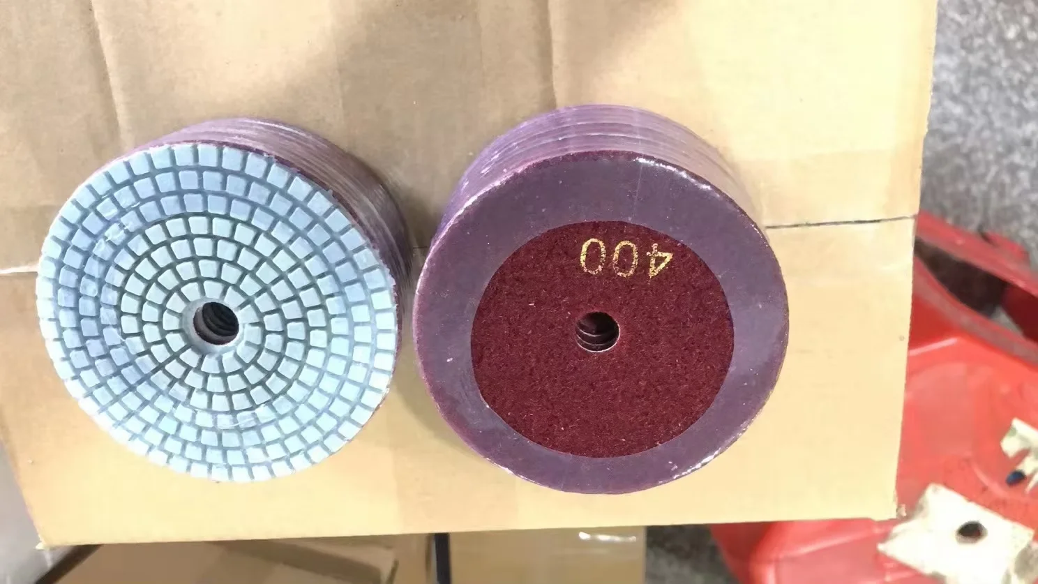 Flexible 100mm Dry Diamond Stone Polishing Buffing Pads Diamond ...