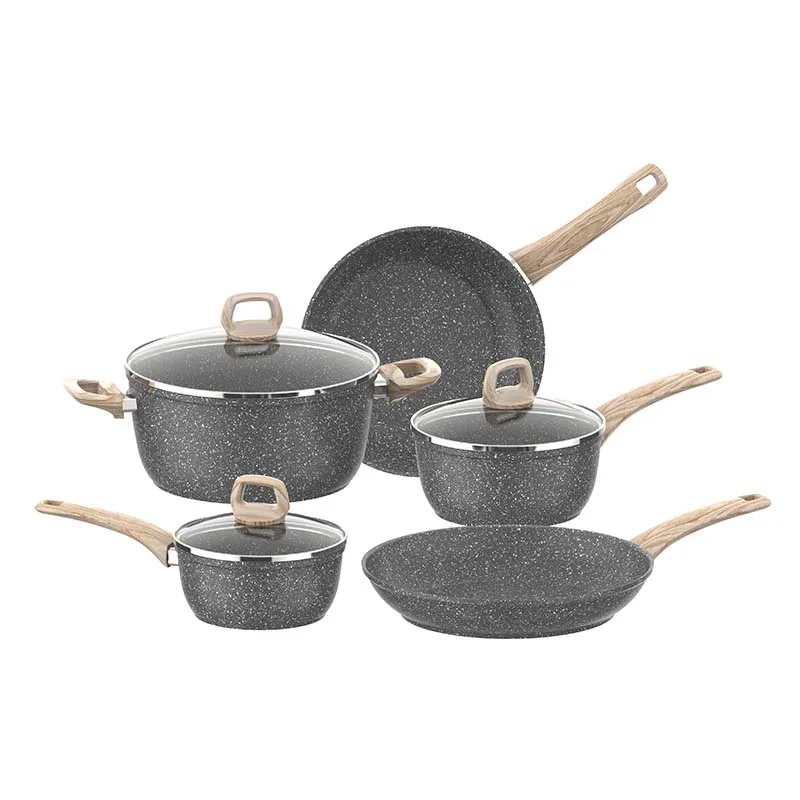 ASD Hot Selling Tencere Seti Forged Aluminum Cooking Ware Non Stick ...