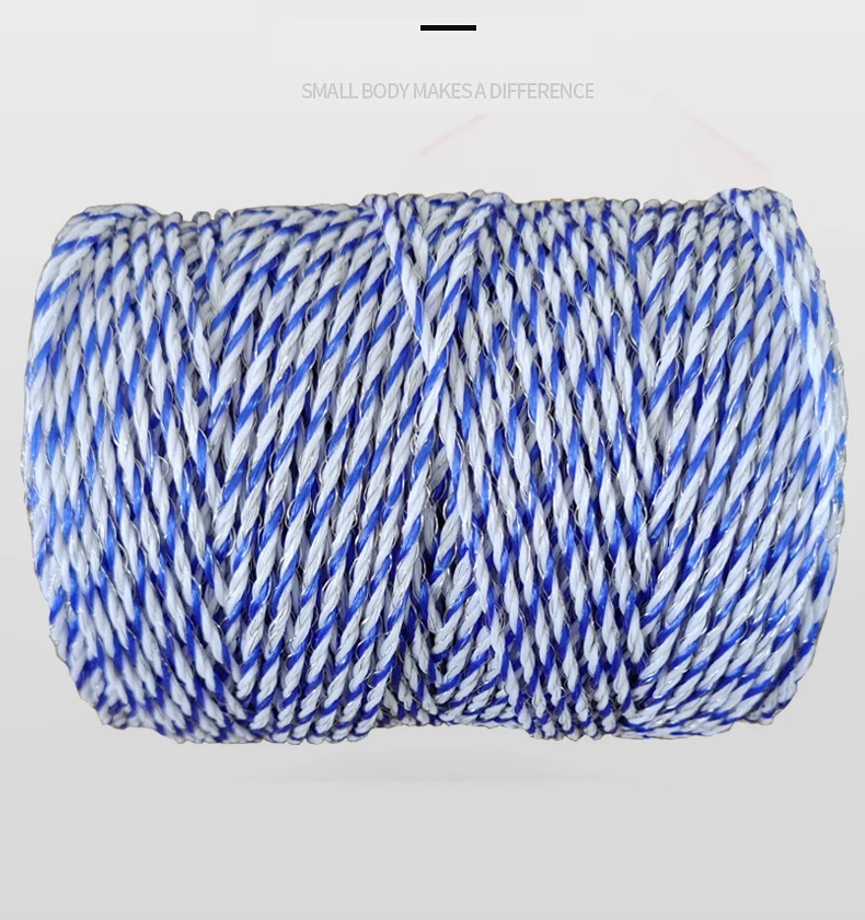 Portable Electric Fence Line 500m Livestock Breeding Fence Farm Wire ...