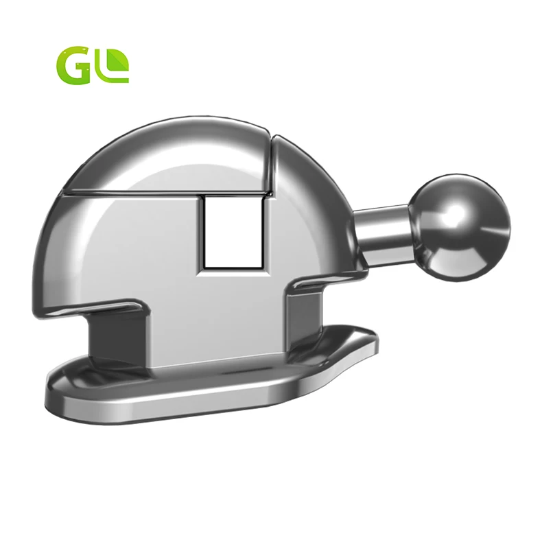 Gl Round Design Yuan Orthodontic Passive Self-ligating Metal Brackets ...