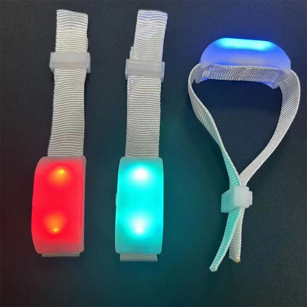 Sound Activated RGB Light Bracelet - Flashing with Music