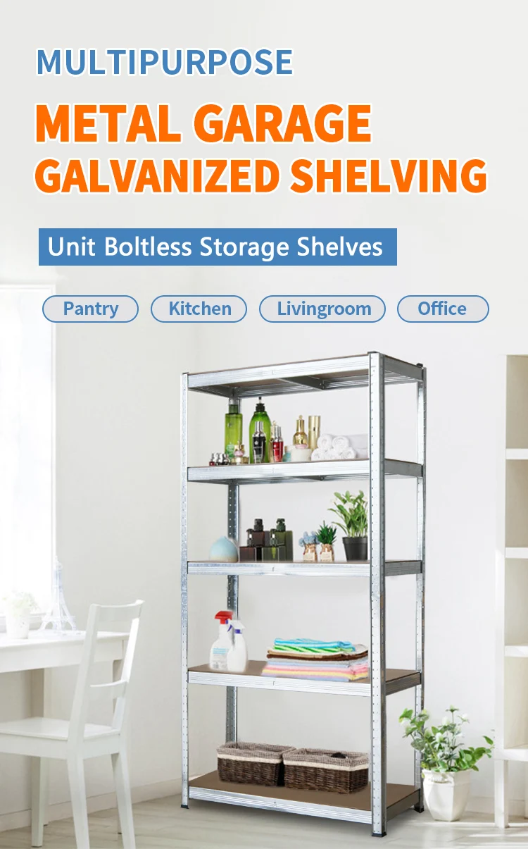 5 Tier Garage Shelving - Durable Metal Racking Solutions