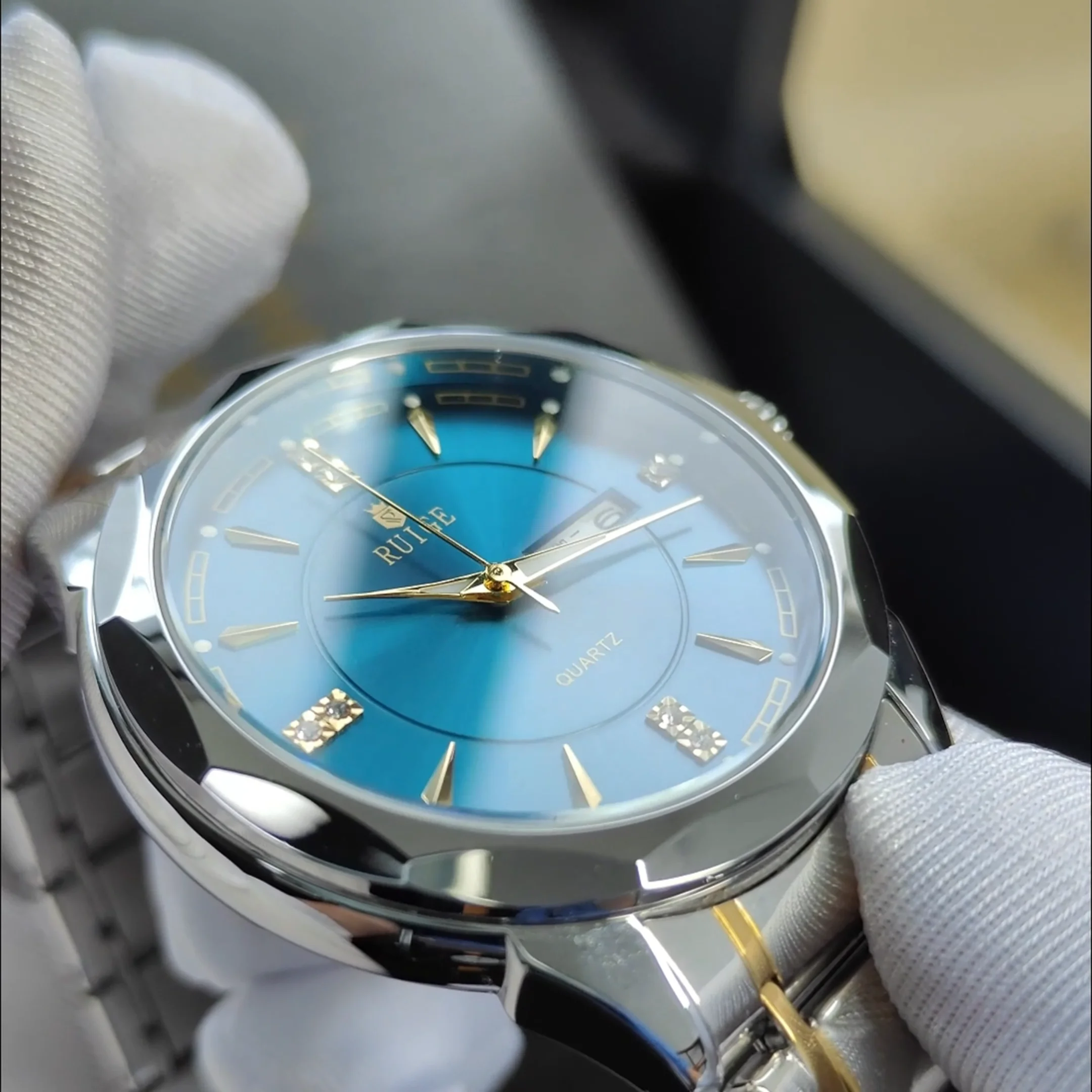 Ruige N8 Men's Watches Luxury Business Waterproof Quartz Wrist Watch ...