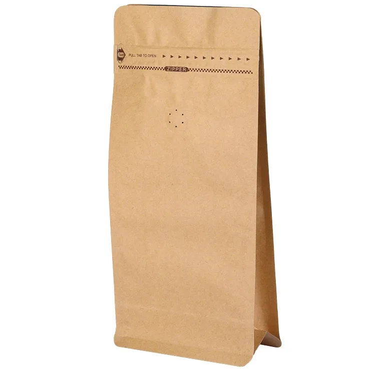 resealable stand up kraft paper zipper food bag Product Show Stream ...