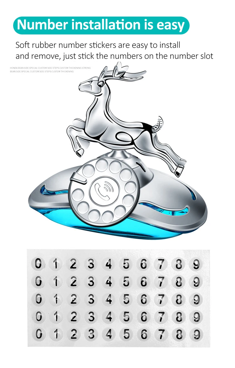 High Quality Leopard Number Design Luxury Air Freshener Aromatherapy ...