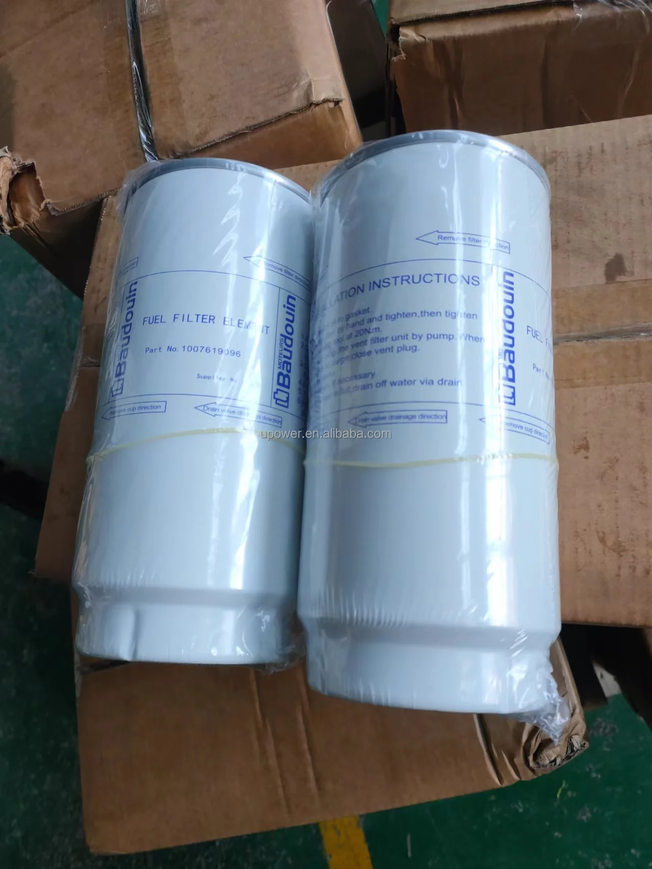 Fuel Filter Element 1007619096 for Weichai Baudouin Engine 6M26C ...