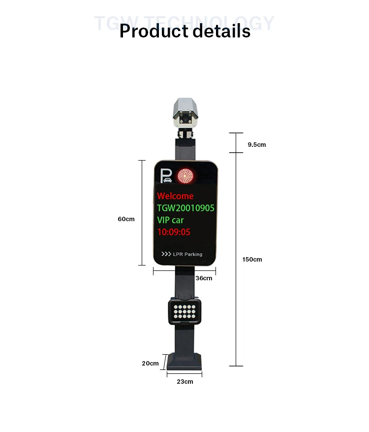 Automated License Plate Recognition System for Parking Lots