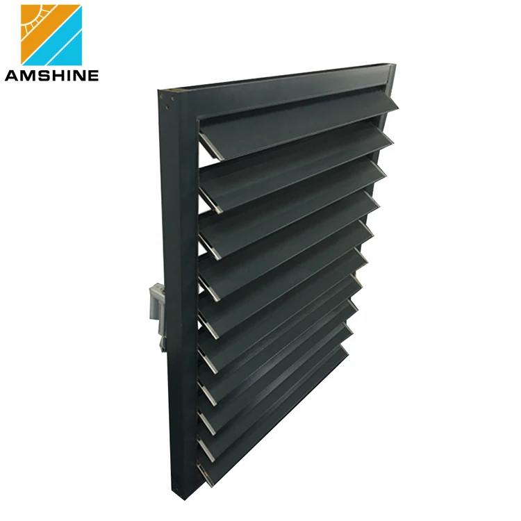 Aluminium windows movable waterproof louver interior wall louvers panel ...