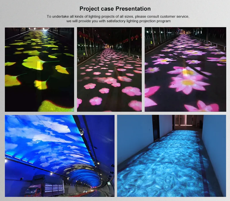 300W Outdoor Led Gobo Projector Waterproof High Resolution Gobo ...