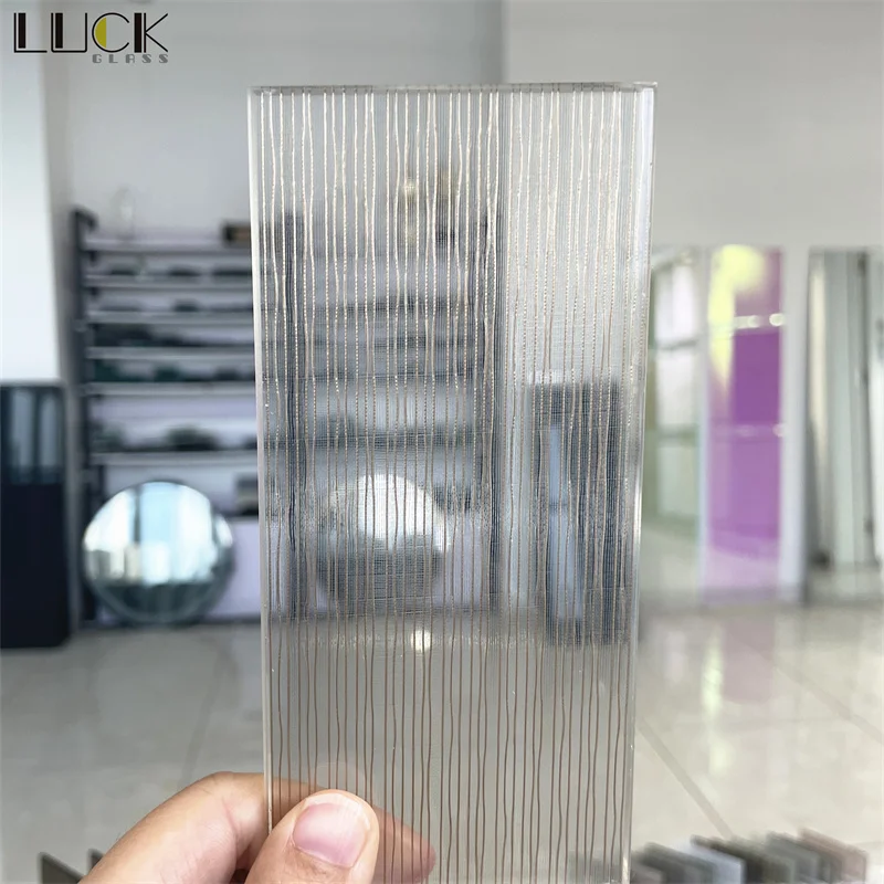Safety Laminated Wire Mesh Uc Non Glare Decorative Glass - Buy ...