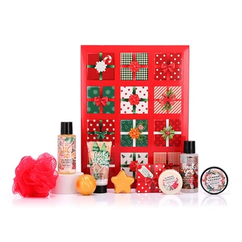 Custom Design Christmas Spa Set Shower Gel Body Wash And Body Lotion ...