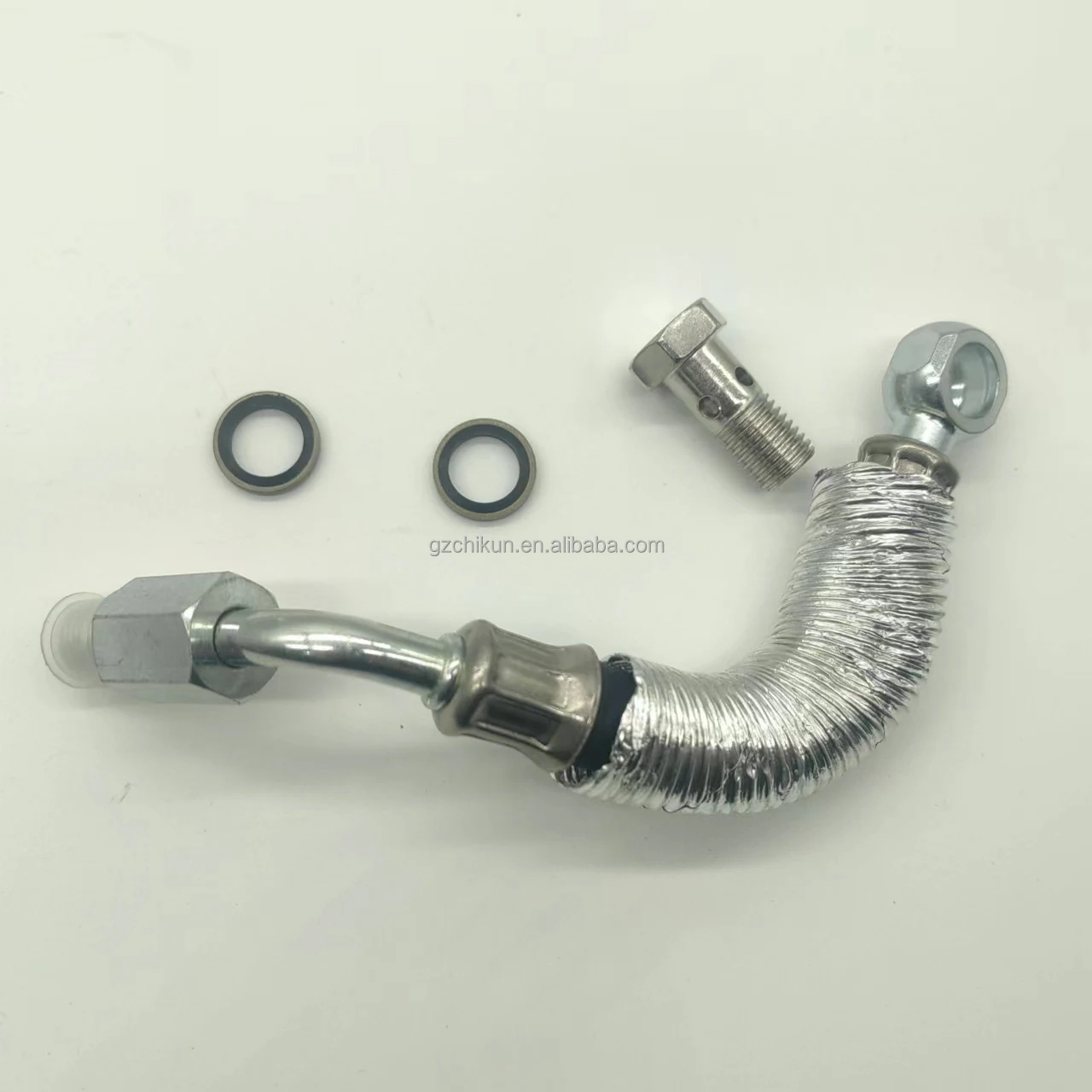 Auto Parts Coolant Return Hose Turbo Cooling Feed Pipe 06566310105 ...