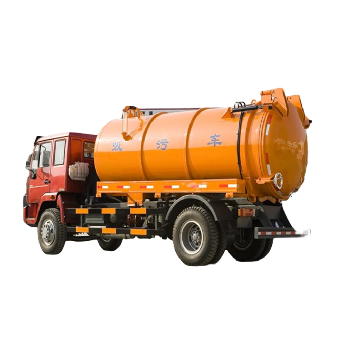 China Suction Trucks 10m3 6 Wheelers 4x2 Dongfeng Vacuum Sewer Tanker ...