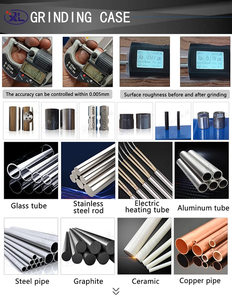 Xieli Machinery Fully Automatic New Centerless Grinding Machine Small ...