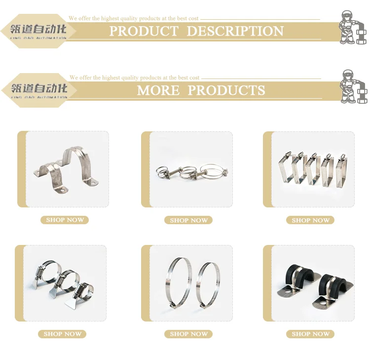 304 Stainless Steel Pipe Clamps - Durable & Versatile