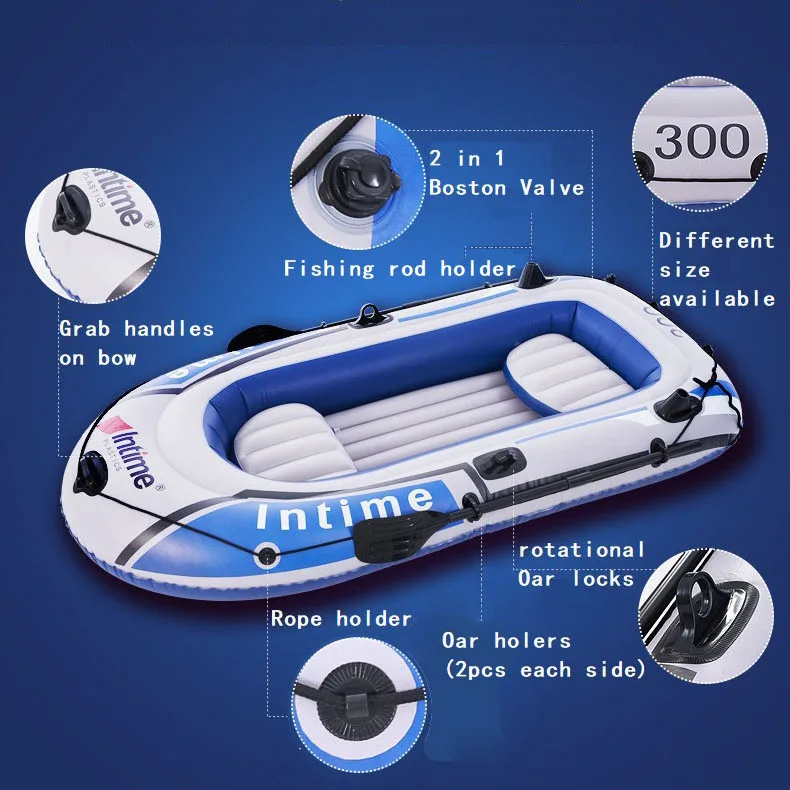 Inflatable Paddle Boat - Durable, Fun, and Versatile