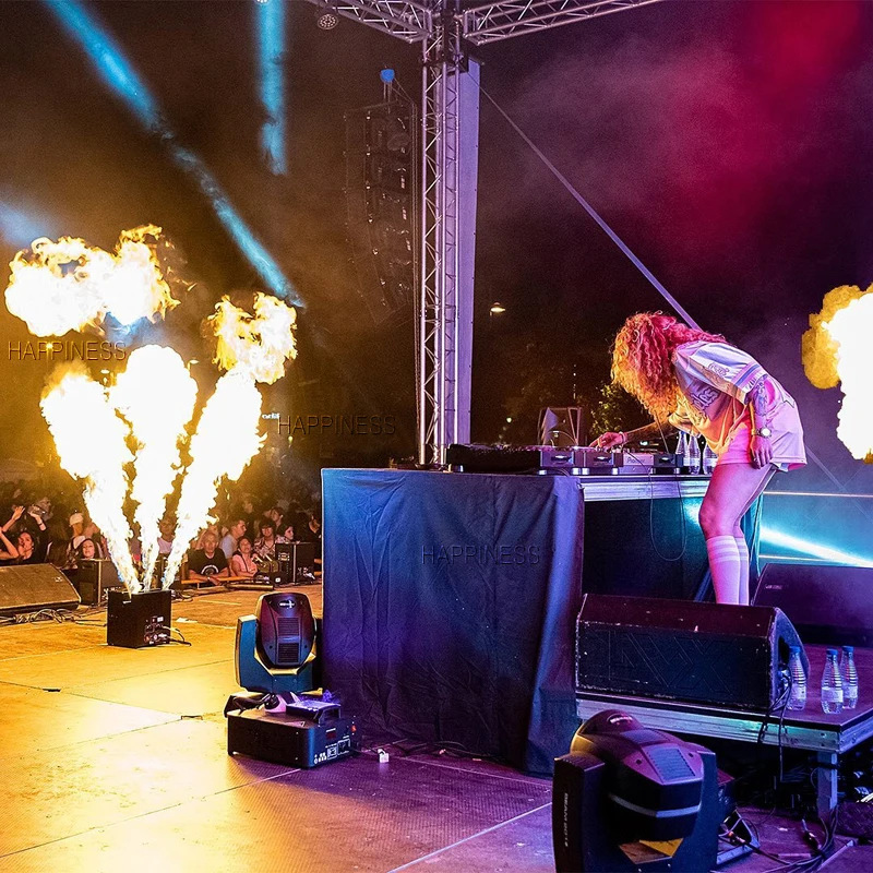 180W DMX Fire Spray Effect Flame Thrower for Event Stage