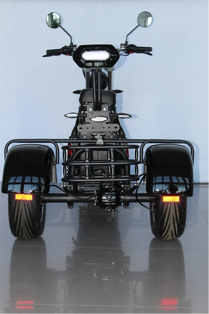 3 Wheel Electric Scooter Street Legal COC EEC Tricycle Motorcycle for ...