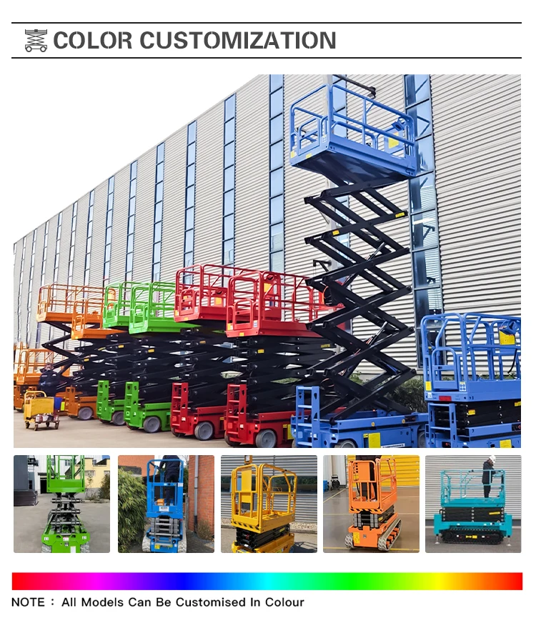 Scissor Hydraulic Lift Platform - Efficient Electric Scaffolding