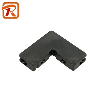 90 Degree Right Angle Black Plastic Corner Joint Screen Window Plastic ...