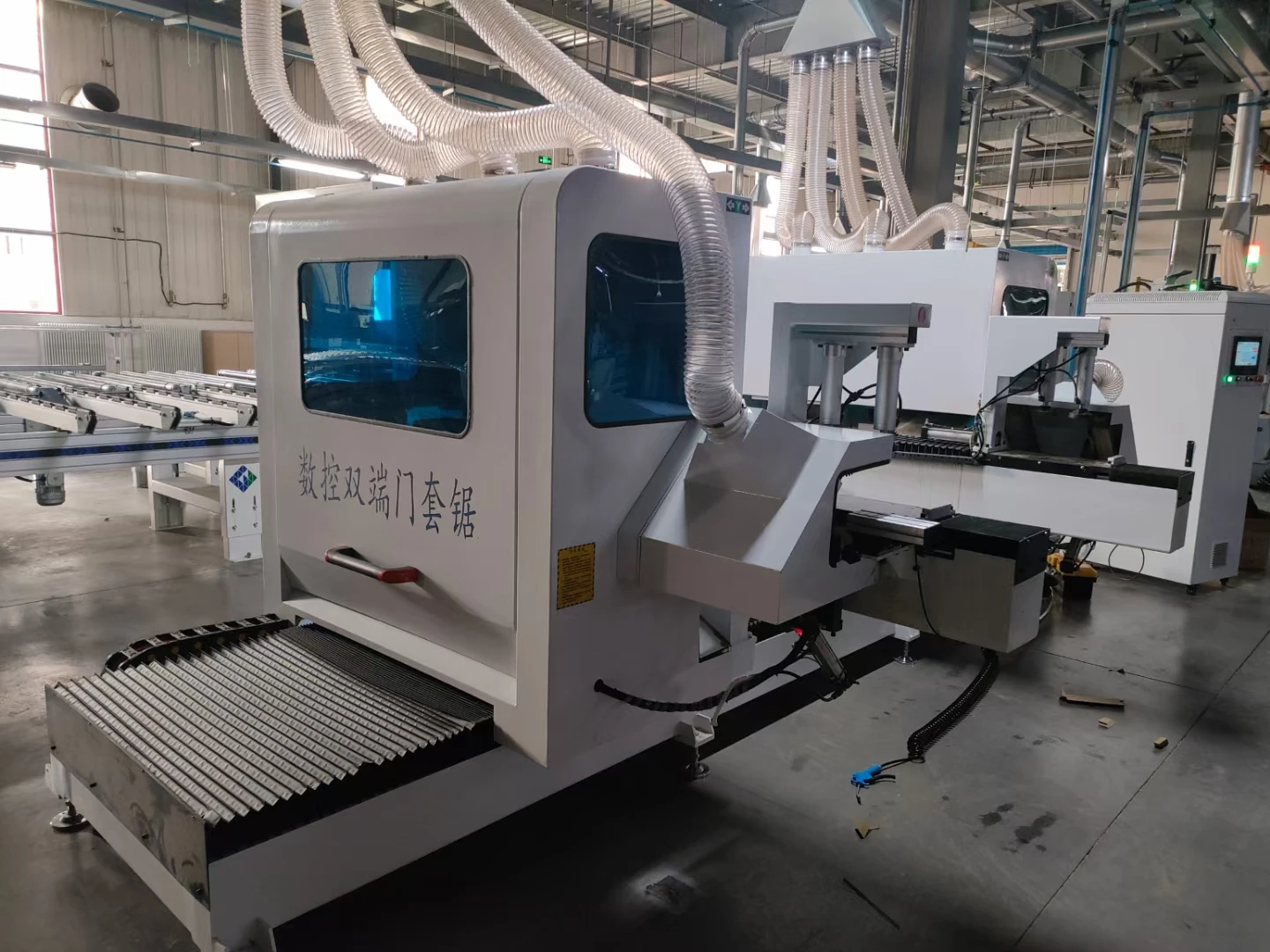 Cnc Wood Door Double Ended Milling Machine And Door Panel Ended Shaper ...