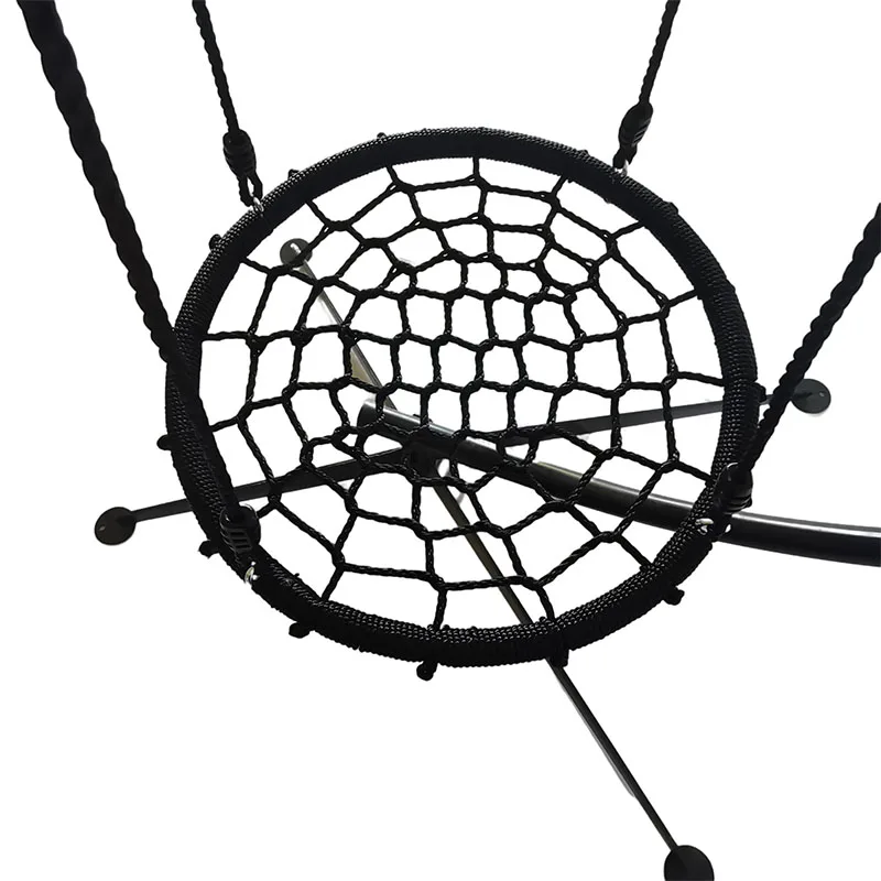 Web Swing Spider Web Tree Saucer Swing Outdoor Tree Round Rope Spider ...