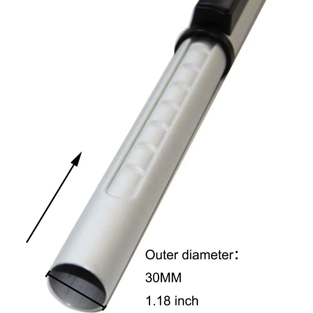 3 Pieces 32mm Universal Chrome Plated Vacuum Cleaner Metal Tube Set Of ...