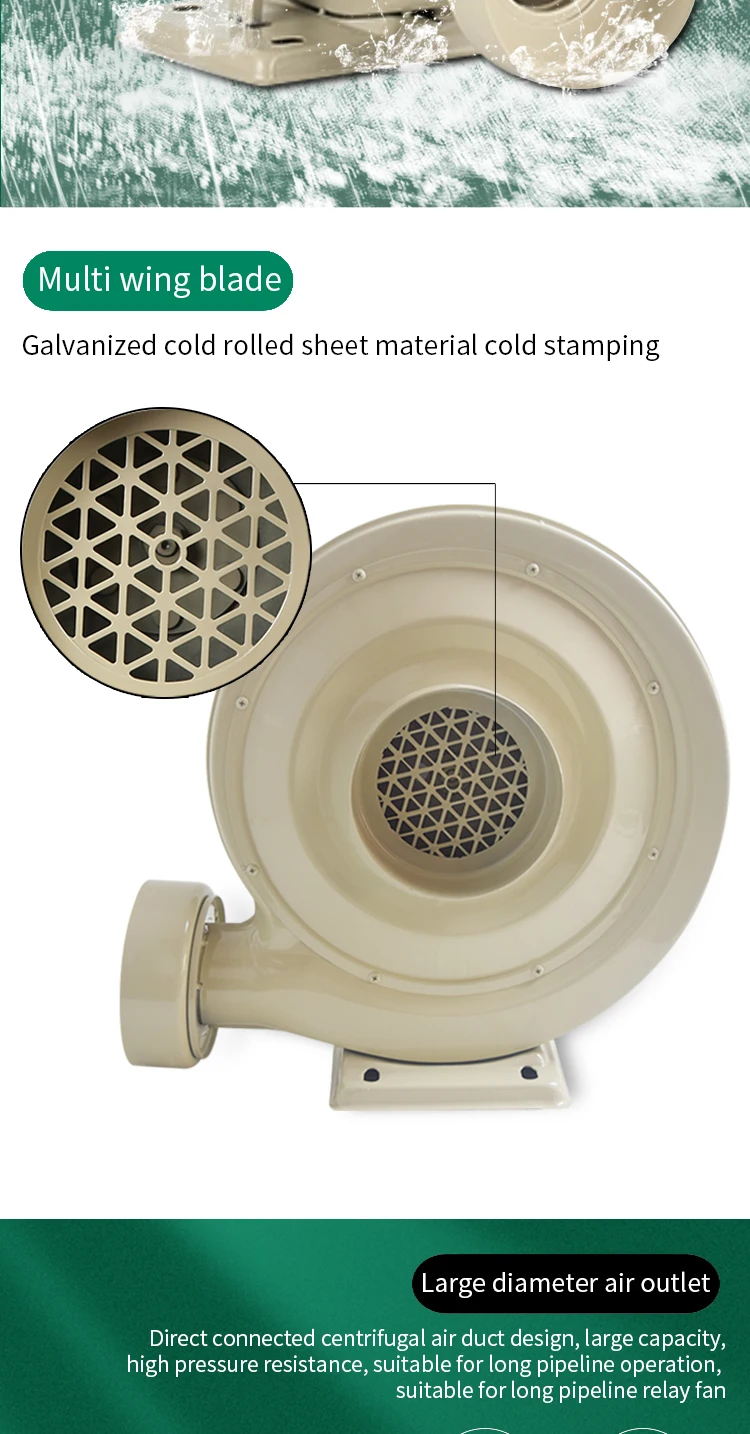 1.1KW with Totally Enclosed Motor Strong Smoke Suction and Large ...