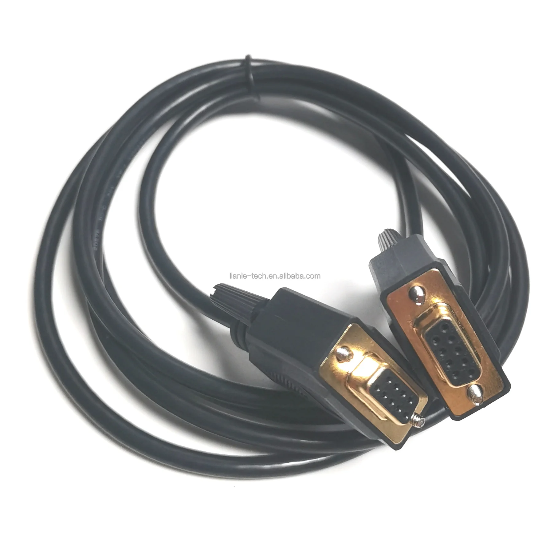 Rs232 Db9 Female Dc5521 Game Plugin Cable 1.2m Pvc Male-female Mini Din ...