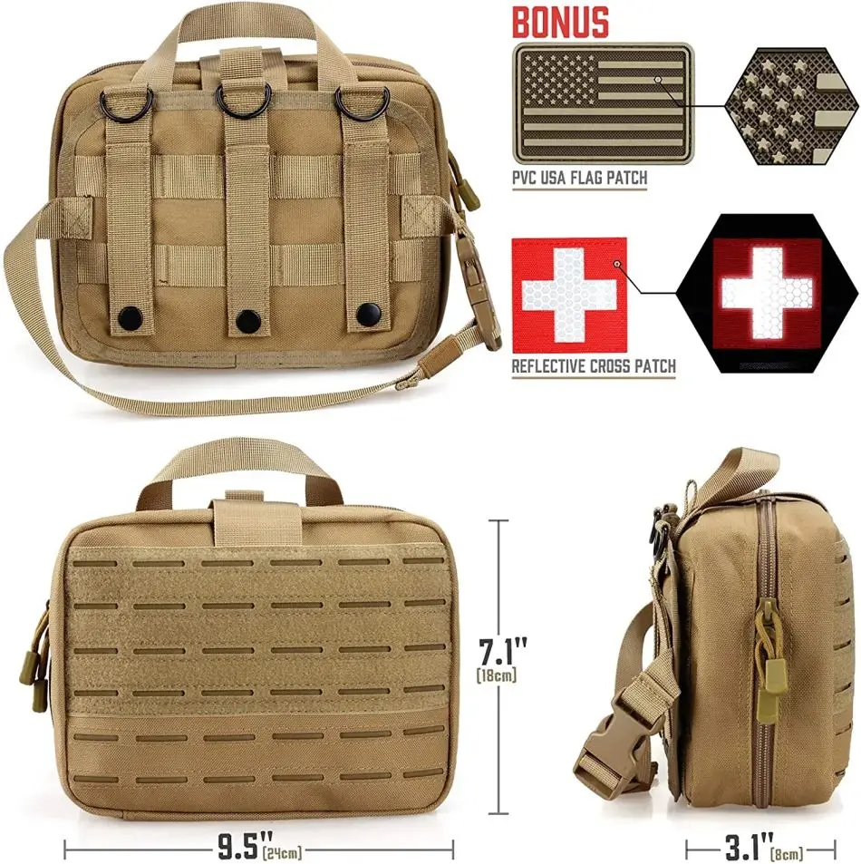 Custom Small Tactical Utility Accessory Bag Survival First Aid Kit ...