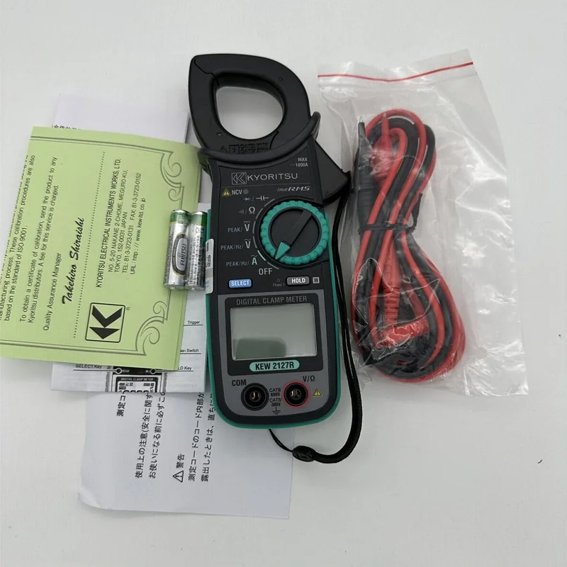 Kyoritsu 2127R AC Digital Clamp Meter - Auto Range & High Voltage