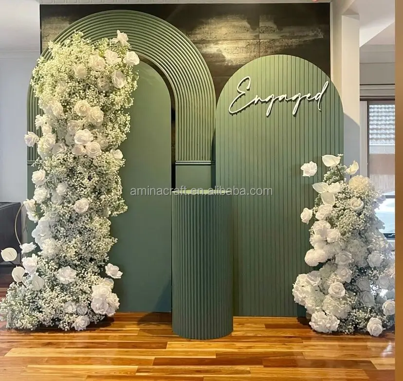 Luxury Events Acrylic Backdrops Wedding Decoration Stand Acrylic ...